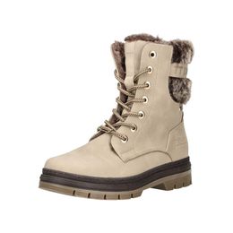 Tom Tailor Stiefelette in Cream | Gr.: 36