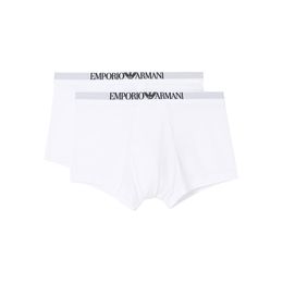 Emporio Armani 2er Pack Trunk in Wei&szlig; | Gr.: XL