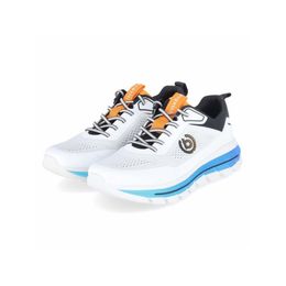 Bugatti Schn&uuml;rhalbschuh in white | Gr.: 42