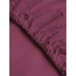 erlich textil COTTON LINEN SELECT in waldbeere | Gr.: 140 x 200 cm