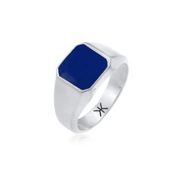 Kuzzoi Ring 925 Sterling Silber Siegelring in Silber | Gr.: 64