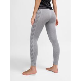 Hummel Leggings Hmlci Damen in GREY MELANGE | Gr.: L