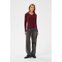 Kaffe Strickjacke KAviba Regular fit in Zinfandel | Gr.: S