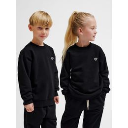 Hummel Sweatshirt Hmljr Loose Kinder in BLACK | Gr.: 110/116