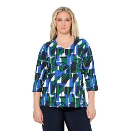 Ulla Popken Shirt in pfauenblau | Gr.: 54-56