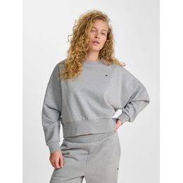 Hummel Sweatshirt Hmlboxy Lebensstil Damen in GREY MELANGE | Gr.: XL