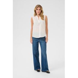 Kaffe Langarm-Bluse KAjolia Regular fit in Chalk | Gr.: 46