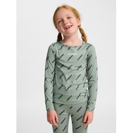 Hummel T-Shirt Hmlsilje Gymnastik M&auml;dchen in ICEBERG GREEN | Gr.: 176