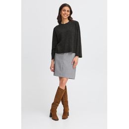 Fransa Strickpullover FRNOAH Loose fit in Charcoal Melange | Gr.: S
