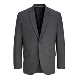 Jack & Jones Jack & Jones Einreihiger Blazer in Dark Grey Melange | Gr.: 46