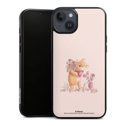 DeinDesign iPhone 14 Plus Handy Silikon H&uuml;lle Case schwarz Handyh&uuml;lle Official Licensed Product Winnie The Pooh Piglet Disney