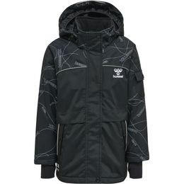 Hummel Rei&szlig;verschluss Jacke Daumenl&ouml;cher Hmlconquer Lebensstil Jungen in BLACK | Gr.: 122