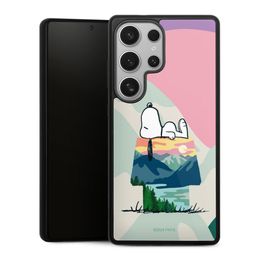 DeinDesign Galaxy S25 Ultra Handy Gallery Case Handyh&uuml;lle 9H Geh&auml;rtetes Glas R&uuml;ckseite H&uuml;lle Official Licensed Product Peanuts Snoopy Gallery Case