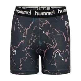 Hummel Kurze Hose Hmlmimmi M&auml;dchen in CAVIAR/TWILIGHT MAUVE | Gr.: 104