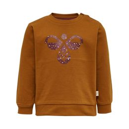 Hummel Sweatshirt Hmllime M&auml;dchen in GLAZED GINGER | Gr.: 62