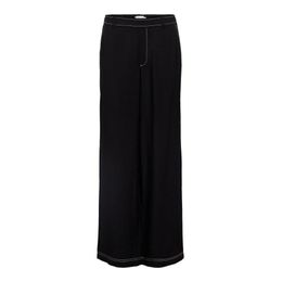 Object Hose mit weitem Bein in Black | Gr.: w40-l32