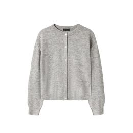 name it Strickjacke in Light Grey Melange | Gr.: 158/164