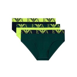 Emporio Armani 3er Pack Brief in Mehrfarbig | Gr.: XL