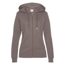 Bench Zip-Up Hoodie female Brown size 32/34