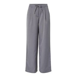 Pieces Hose mit weitem Bein in Grey Pinstripe | Gr.: M