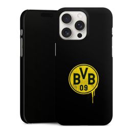 DeinDesign iPhone 15 Pro Max Handy Premium Case Smartphone Handyh&uuml;lle Schutzh&uuml;lle matt Borussia Dortmund Official Licensed Product Bvb Premium Case