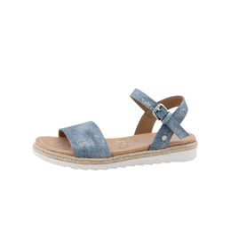 Tom Tailor Sandale in Blau | Gr.: 39