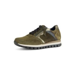 Gabor Comfort Sportliche Schn&uuml;rschuhe in Gr&uuml;n | Gr.: 35,5