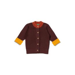 Little Green Radicals Bio-Strickstrickjacke in Braun | Gr.: 7-8 Jahre