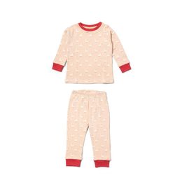 Little Green Radicals Pyjama aus Bio-Baumwolle in Haferflocken | Gr.: 18-24 MONATE