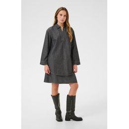 Kaffe Tunika BPalice Casual fit in Grey Washed Denim | Gr.: L