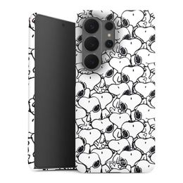 DeinDesign Galaxy S26 Ultra Handy Premium Case Smartphone Handyh&uuml;lle Schutzh&uuml;lle matt Peanuts Snoopy Muster Premium Case