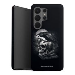 DeinDesign Galaxy S26 Ultra Handy Premium Case Smartphone Handyh&uuml;lle Schutzh&uuml;lle matt Raven Skulls Skull Premium Case