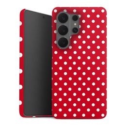 DeinDesign Galaxy S26 Ultra Handy Premium Case Smartphone Handyh&uuml;lle Schutzh&uuml;lle matt Points Polka Dots Retro Premium Case