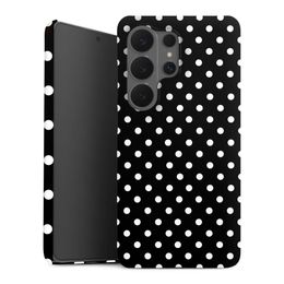 DeinDesign Galaxy S26 Ultra Handy Premium Case Smartphone Handyh&uuml;lle Schutzh&uuml;lle matt Retro Points Polka Dots Premium Case
