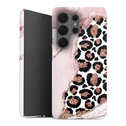 DeinDesign Galaxy S26 Ultra Handy Premium Case Smartphone Handyh&uuml;lle Schutzh&uuml;lle matt Leopard Glitzer Marble Premium Case