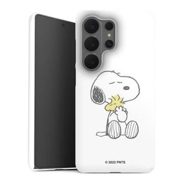 DeinDesign Galaxy S26 Ultra Handy Premium Case Smartphone Handyh&uuml;lle Schutzh&uuml;lle matt Snoopy Love Peanuts Premium Case