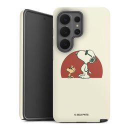 DeinDesign Galaxy S26 Ultra Handy Panzer Handyh&uuml;lle robuste Outdoor H&uuml;lle Schutzh&uuml;lle matt Snoopy Official Licensed Product Kindheit Tough Case