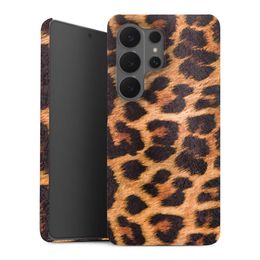 DeinDesign Galaxy S26 Ultra Handy Premium Case Smartphone Handyh&uuml;lle Schutzh&uuml;lle matt Animal Print Leopard Fur Premium Case