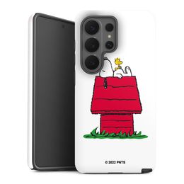 DeinDesign Galaxy S26 Ultra Handy Panzer Handyh&uuml;lle robuste Outdoor H&uuml;lle Schutzh&uuml;lle matt Snoopy Peanuts Official Licensed Product Tough Case