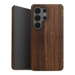 DeinDesign Galaxy S26 Ultra Handy Premium Case Smartphone Handyh&uuml;lle Schutzh&uuml;lle matt Wood Nut Tree Wooden Look Premium Case