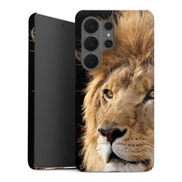 DeinDesign Galaxy S26 Ultra Handy Premium Case Smartphone Handyh&uuml;lle Schutzh&uuml;lle matt Jungle Lion Photography Premium Case