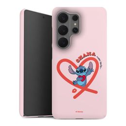 DeinDesign Galaxy S26 Ultra Handy Premium Case Smartphone Handyh&uuml;lle Schutzh&uuml;lle matt Heart Lilo & Stitch Disney Premium Case