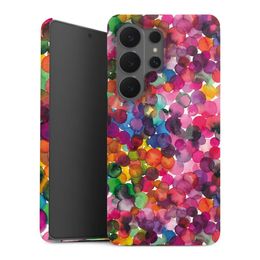 DeinDesign Galaxy S26 Ultra Handy Premium Case Smartphone Handyh&uuml;lle Schutzh&uuml;lle matt Water Colour Colourful Points Premium Case