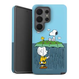 DeinDesign Galaxy S26 Ultra Handy Panzer Handyh&uuml;lle robuste Outdoor H&uuml;lle Schutzh&uuml;lle matt Peanuts Children Snoopy Tough Case