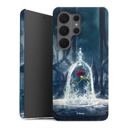 DeinDesign Galaxy S26 Ultra Handy Premium Case Smartphone Handyh&uuml;lle Schutzh&uuml;lle matt Rose The Beauty And The Beast Disney Princess Premium Case