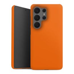 DeinDesign Galaxy S26 Ultra Handy Premium Case Smartphone Handyh&uuml;lle Schutzh&uuml;lle matt Orange Unicoloured Colour Premium Case