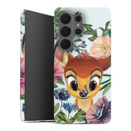 DeinDesign Galaxy S26 Ultra Handy Premium Case Smartphone Handyh&uuml;lle Schutzh&uuml;lle matt Disney Bambi Flowers Premium Case