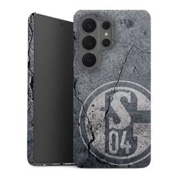 DeinDesign Galaxy S26 Ultra Handy Premium Case Smartphone Handyh&uuml;lle Schutzh&uuml;lle matt Merchandise Fc Schalke 04 Concrete Premium Case