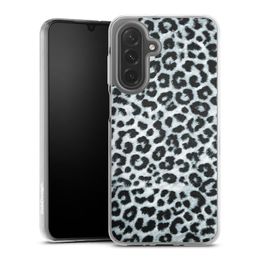 DeinDesign Galaxy A26 Handy Silikon H&uuml;lle Case transparent Handyh&uuml;lle Leo Print Fur Animal Look Silikon Case