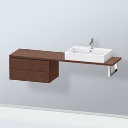 Duravit L-Cube Unterschrank f&uuml;r Konsole Compact mit 2 Ausz&uuml;gen, LC584801313,